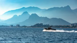 Police rigid-inflatable boat, best RHIB for police | Bering Marine
